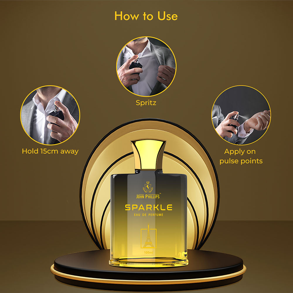 SPARKLE | Spicy, Citrusy & Vanilla Perfume for Him - 100ml – John ...