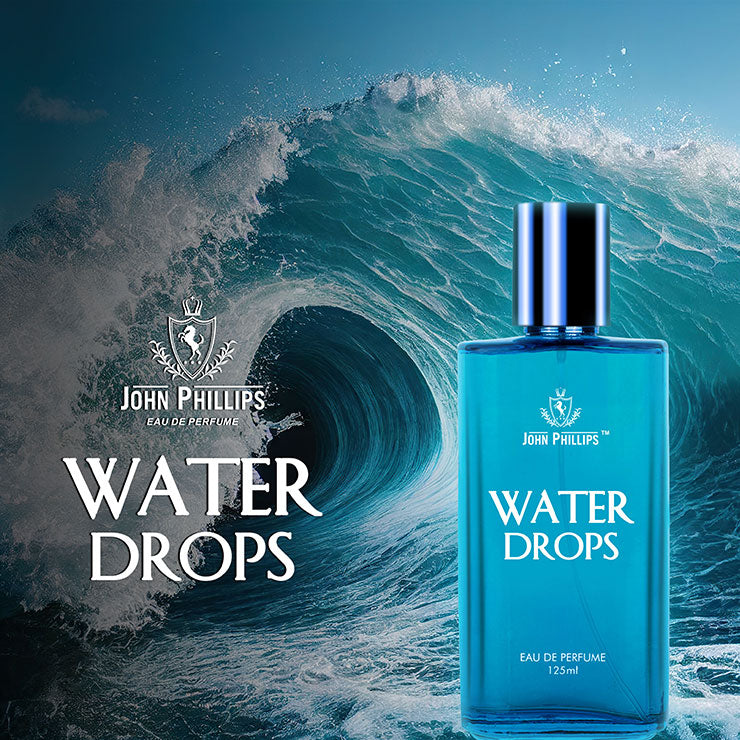 WATER DROPS | Skin Friendly,Long Lasting Perfume | Aquatic Marine | Un ...